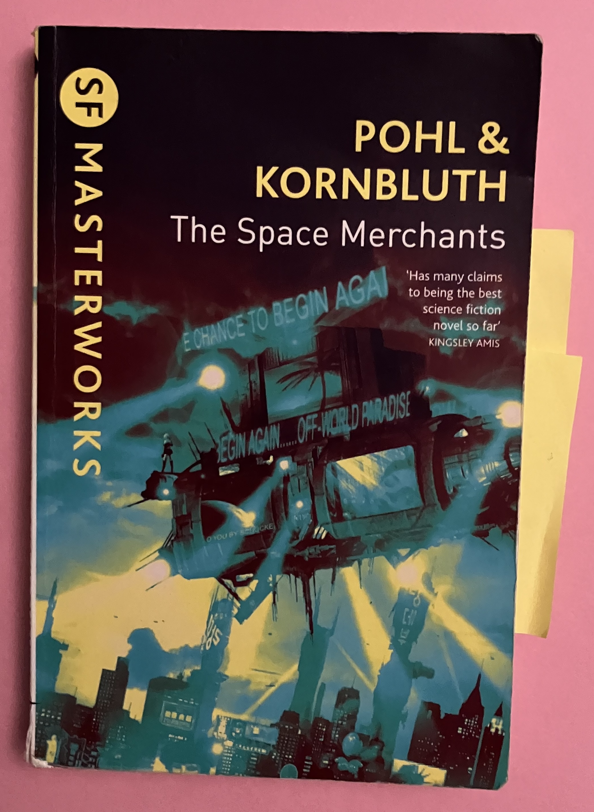 The Space Merchants – The Belated Leap
